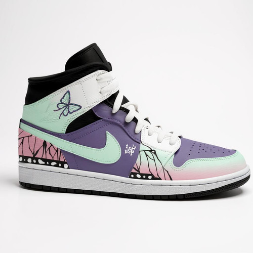 Shinobu Kocho Demon Slayer Custom Nike Dunk Shoes | Olympus Montane