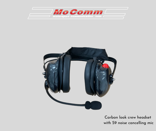 Crew headset | MoComm Race Radios