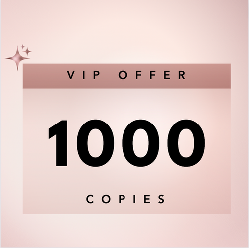 1000 Copies (VIP Offer) | Sbsc Book