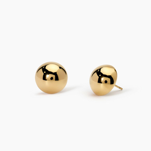 861023 KIDULT ORECCHINI DORATI A BOTTONE | Ardesia Gioielli