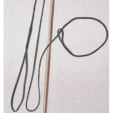 Nylon Show lead - Loop or Silver Snap | The 3-C's