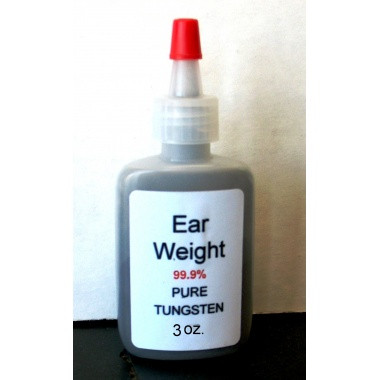 Ear weight/ Tungsten powder - 3oz | The 3-C's