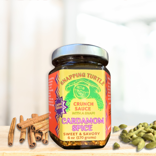 Cardamom Spice Crunch Sauce | Get Snapping Turtle