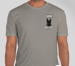 Canine Deployed Shirt. | Canine Deployed