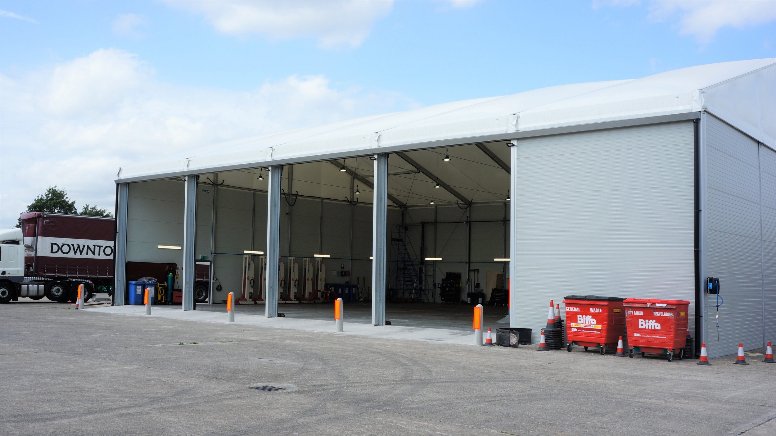 WS Temporary Buildings | Industrial Temporary Buildings | United Kingdom
