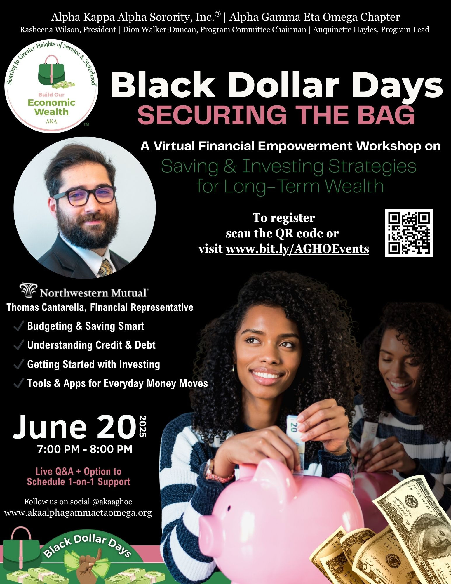 Black Dollar Days | AlphaGamma EtaOmega