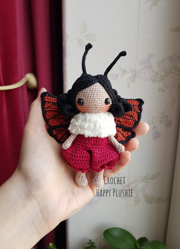 Butterfly Maya | CrochetHappyPlushie
