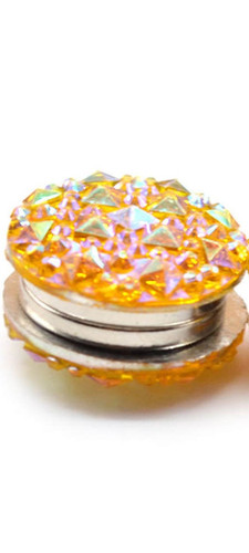 GOLD SPARKLE - Magnetic Brooch | Andrea's website