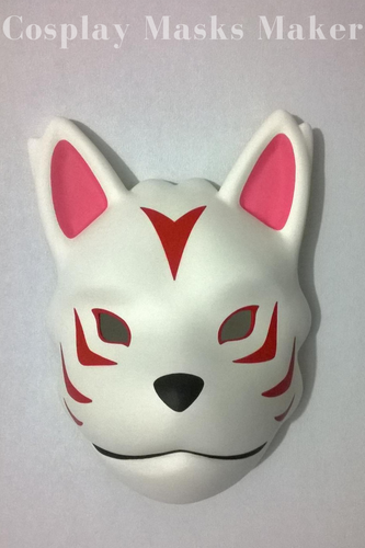 Kitsune mask from anime Kami-sama No Inai Nichiyoubi | store