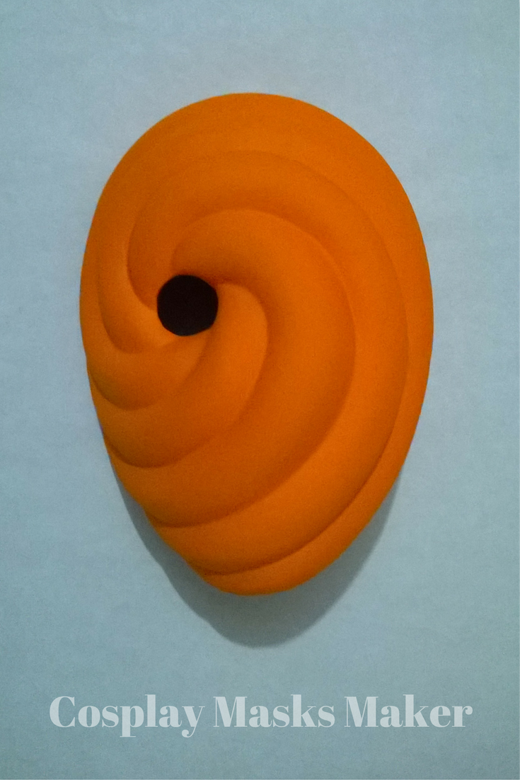 Tobi Akatsuki cosplay mask from manga anime Naruto | store