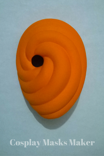 Tobi Akatsuki cosplay mask from manga anime Naruto | store