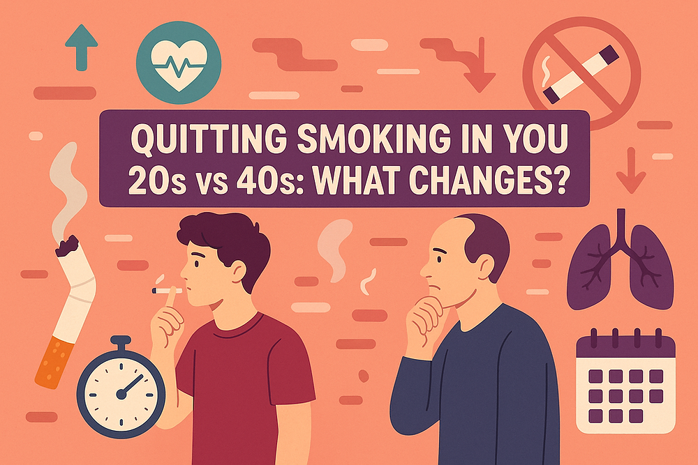 Quitting Smoking in Your 20s vs 40s: What Changes?