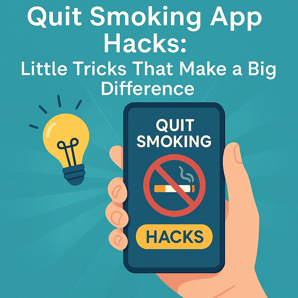 Quit Smoking App Hacks: Little Tricks That Make a Big Difference