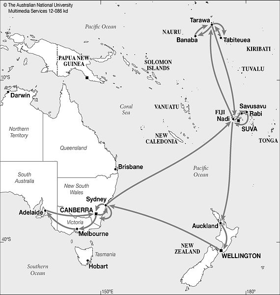 Map of Banaba | Projectbanaba