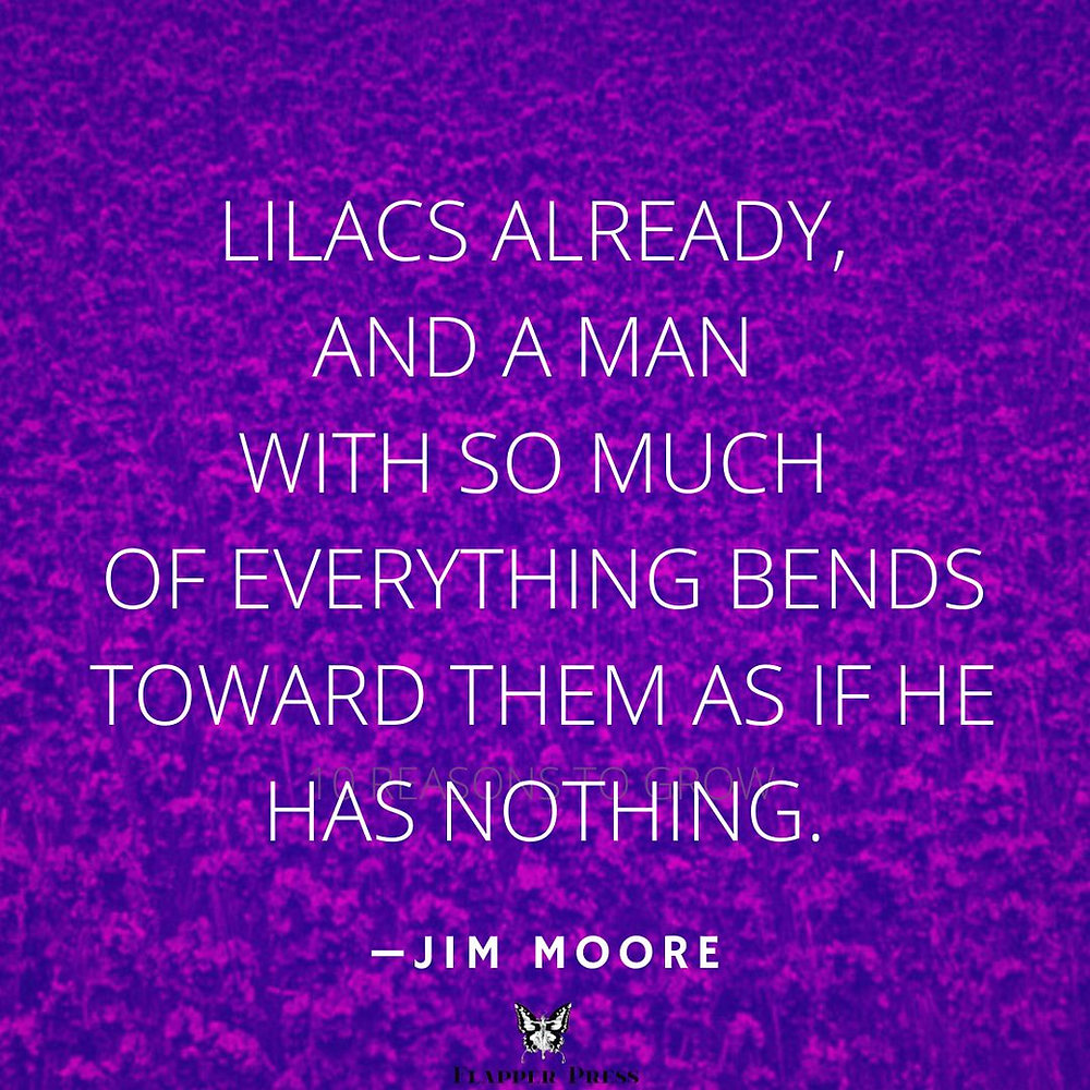 Flapper Press Poetry Café Series: My Favorite Poetry—Jim Moore