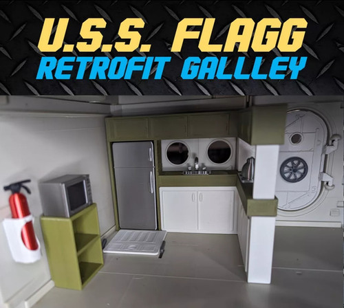 FULL UPGRADE KIT FOR USS FLAGG | The Nerd Arsenal