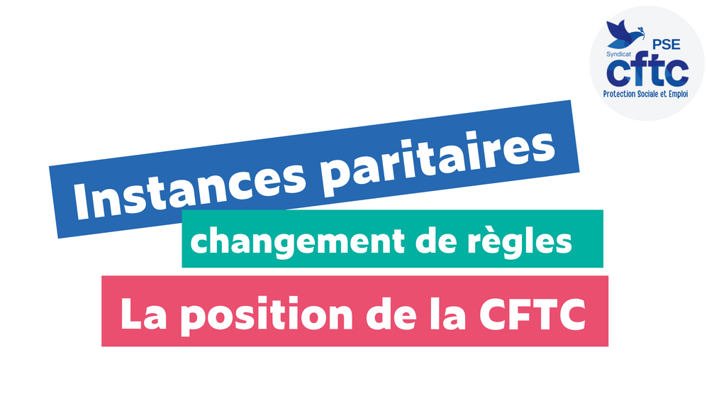 Instances paritaires, changement de règles pour des sièges