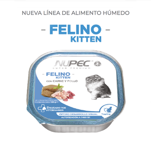 Lata Nupec Felino Kitten | Mimos Pet Shop