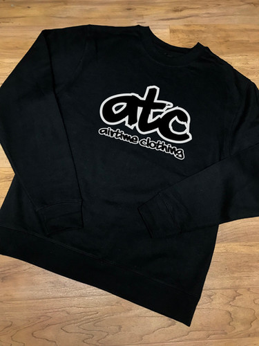 ATC Logo Crewneck - Black | website