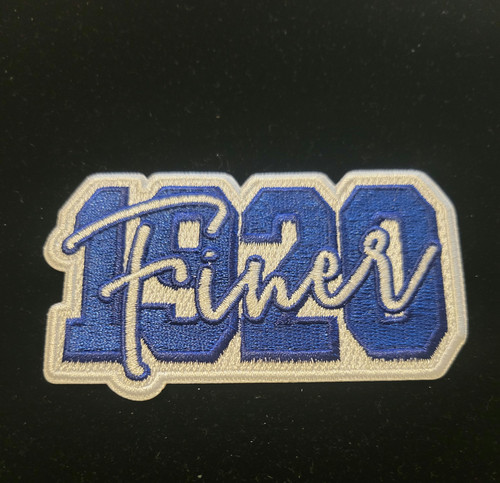 Zeta Finer 1920 Patch | ElegantGreekJewelry