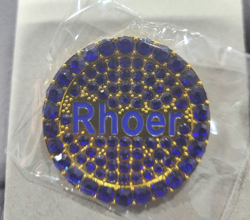 Rhoer Big Bling Pin | ElegantGreekJewelry