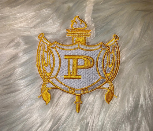 Philo Shield patch 3 1/2 Inches | ElegantGreekJewelry