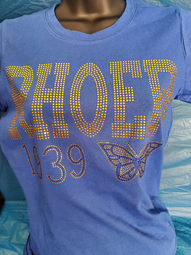 RHOER Bling Butterfly/yr Bling Shirt | ElegantGreekJewelry