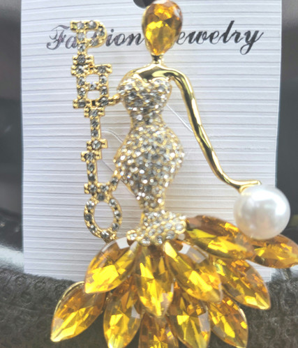 Philo Lady Pin | ElegantGreekJewelry