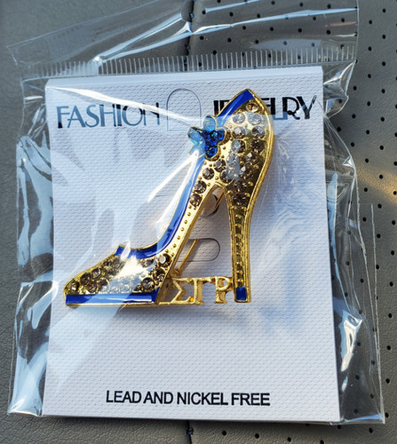 Sgrho Shoe Pin | ElegantGreekJewelry