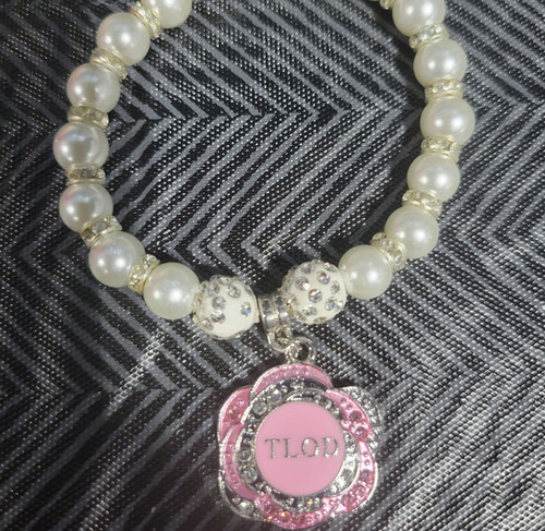 Tlod Pearl Flower Bracelet | ElegantGreekJewelry