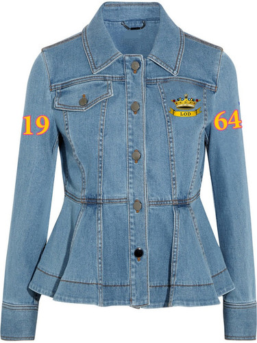 Tlod Blue Jean Jacket | ElegantGreekJewelry