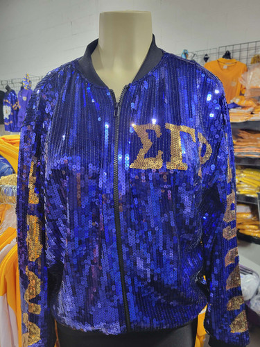 Sgrho Sequin Jacket | ElegantGreekJewelry