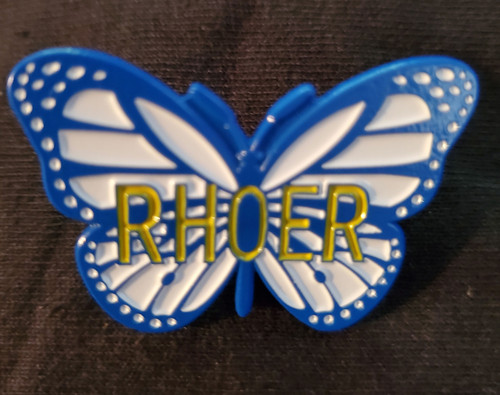 Rhoer Butterfly Lapel Pin | ElegantGreekJewelry
