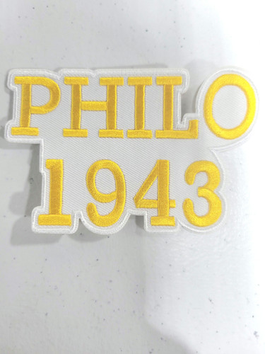 Philo 1943 Patch | ElegantGreekJewelry