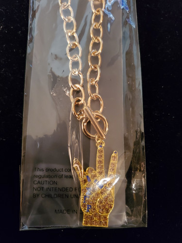Sgrho Hand Bling Necklace | ElegantGreekJewelry