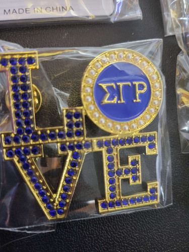 Sgrho Love Pin | ElegantGreekJewelry