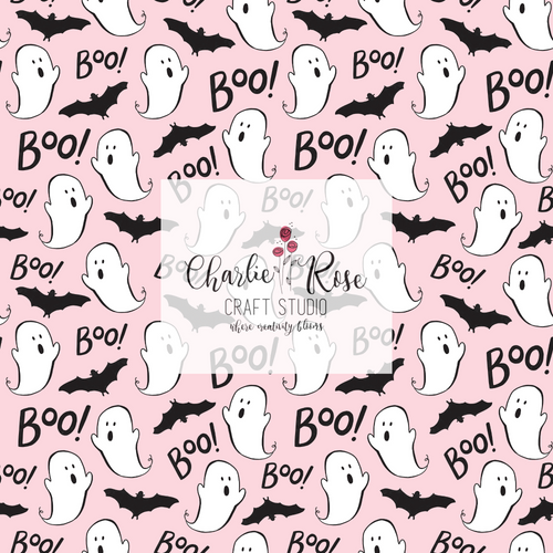 128 Pink BOO Ghosts | Charlie Rose Studio