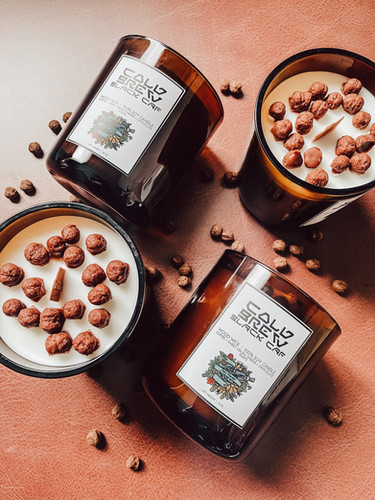 CANDLE | Cold Brew Black Caf (13 oz) | The Nerf Herder Co.