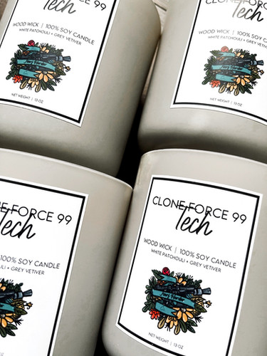 CANDLE | Clone Force 99: Tech (13 oz) | The Nerf Herder Co.