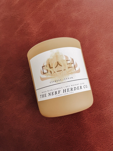CANDLE | Master Sol (13 oz) | The Nerf Herder Co.
