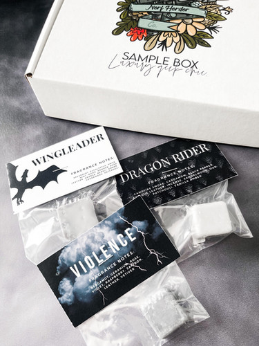 SAMPLE BOX | Fourth Wing (Wax Melts) | The Nerf Herder Co.