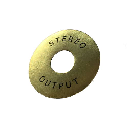 Dansette Stereo Out Label | Replacement Decal Stickers | Dansette Revolver