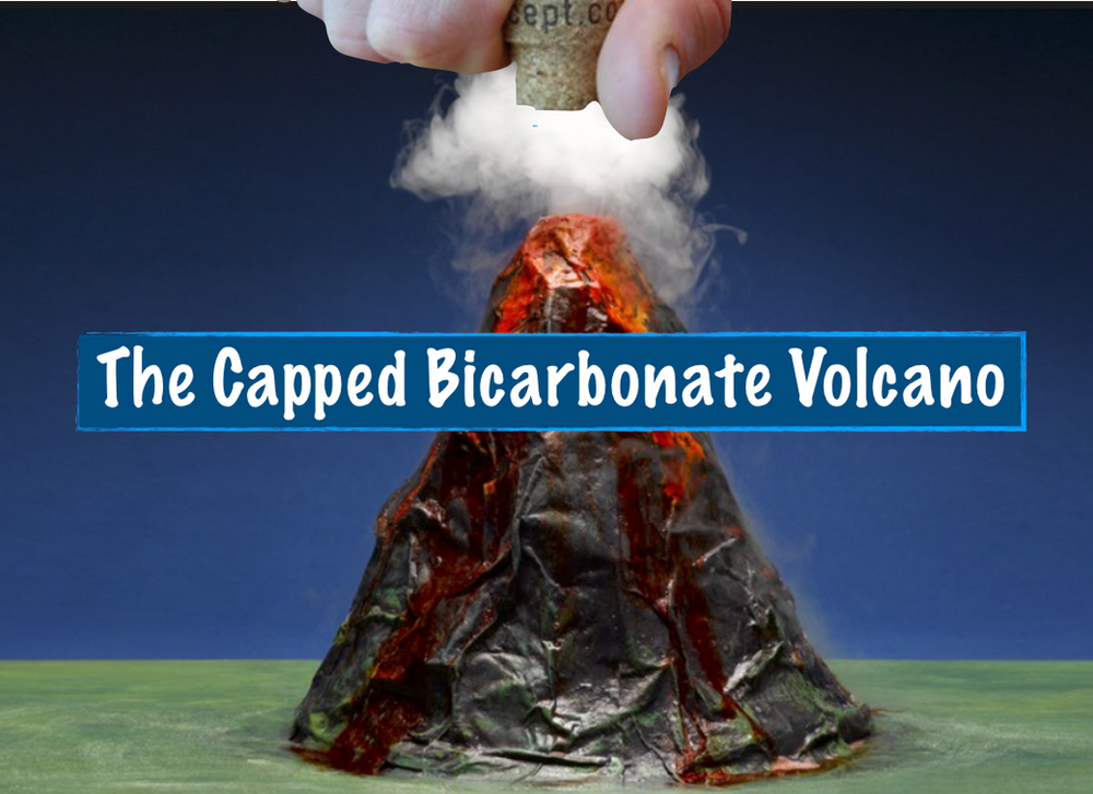 The Capped Bicarbonate Volcano
