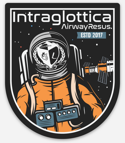 Intraglottic Airway Resus Sticker | FOAMfrat