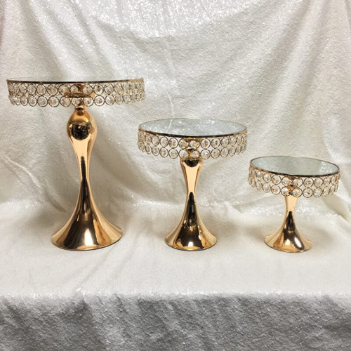 Gold Cupcake Stand -Tall Pedestal - Starting at | Kmpartyrental