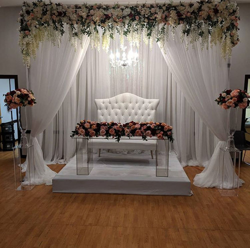Custom Backdrop Setup - 14 FT Wide -Starting at | Kmpartyrental