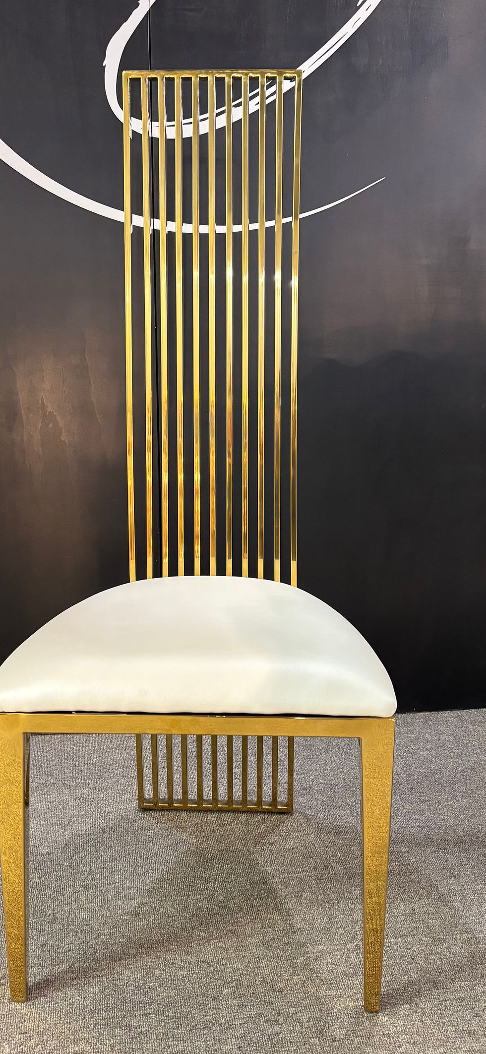 Selena Gold Chair | Kmpartyrental