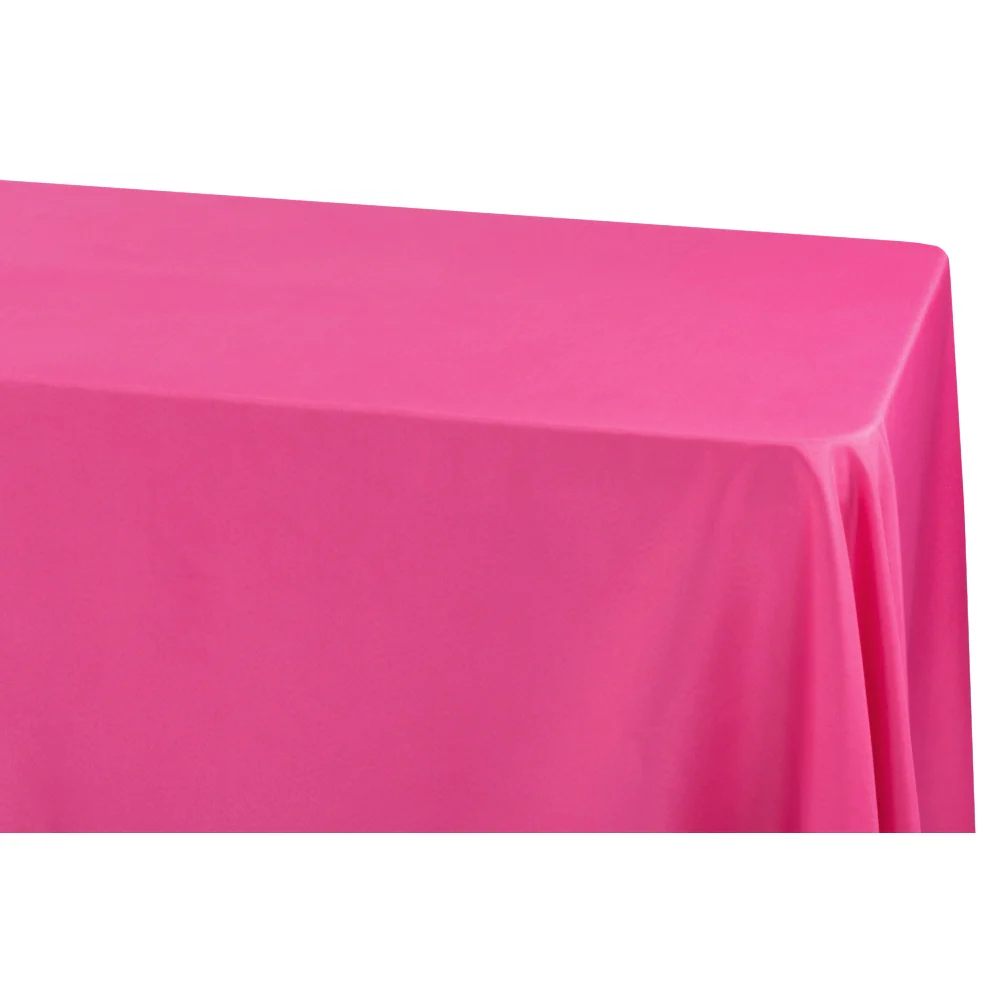 Polyester Rectangular Table Cloth 90x156 inch | Kmpartyrental
