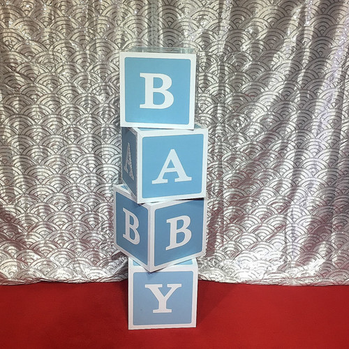 Baby Blocks - Blue | Kmpartyrental