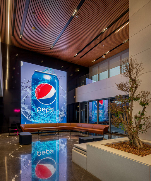 Pepsi office design| Echellearchitects